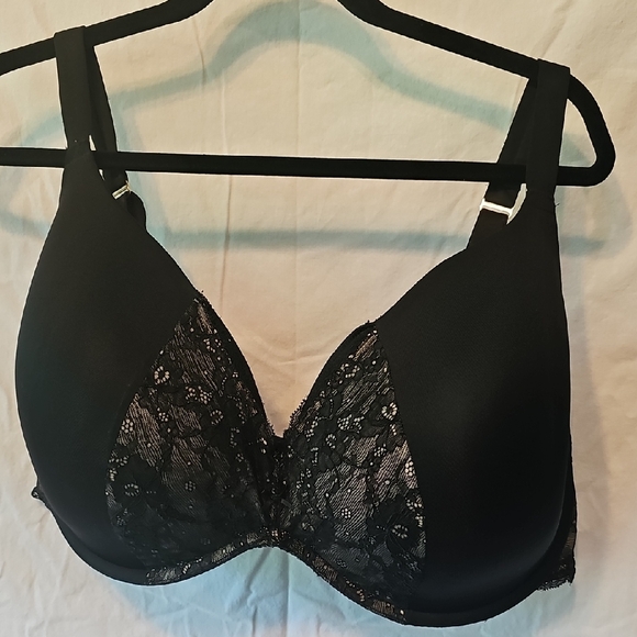 Cacique | Intimates & Sleepwear | Cacique Black Lace Fullcoverage Bra ...